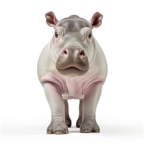 Ternero Hipopótamo Archivo Psd Premium