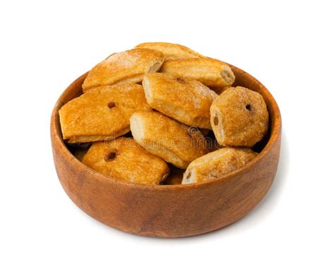 Small Italian Puff Pastry Isolated Puff Pastries Biscuits Miniature