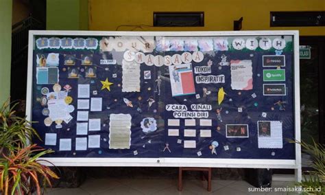 10 Contoh Mading Kelas Yang Menarik Dan Inovatif Berkelas Sekolah