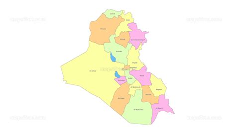Map Of Iraq Provinces