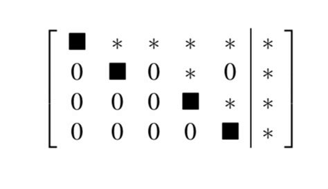 Linear Algebra Is This Augmented Matrix Consistent If So Is The