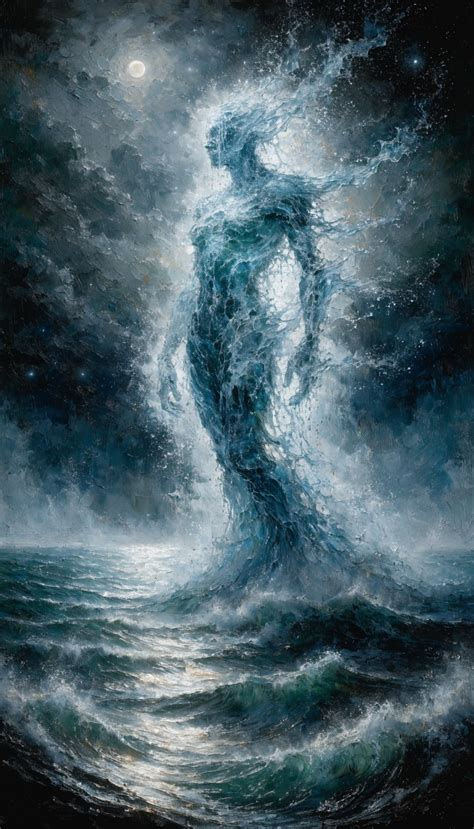 Free Rising Water Spirit Image Water Spirit Ocean Download At