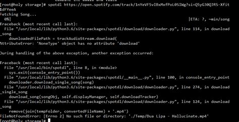 Unable To Download Songs · Issue 1034 · Spotdlspotify Downloader · Github