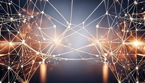 Network Connection Background Premium Ai Generated Image