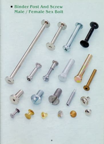 Binder Post And Screwmalefemale Sex Bolt Screws Fasteners
