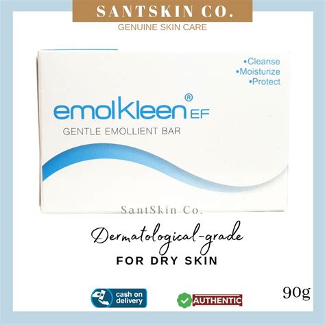 Emolkleen Ef Gentle Emollient Bar Soap 90g Authentic Shopee Philippines