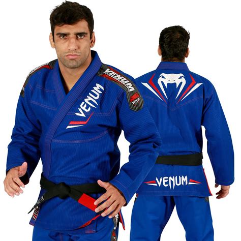 Venum Elite Bjj Gi Royal Blue Red The Jiu Jitsu Shop