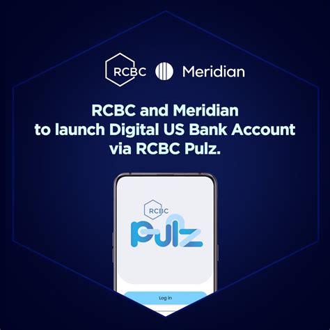 Lemoneyd 🌎 Rcbc And Meridian To Launch Digital Us Bank Accounts Via