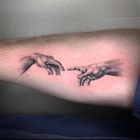 Custom Back Tattoo Creation Of Adam Crafting Meaningful Symbolism
