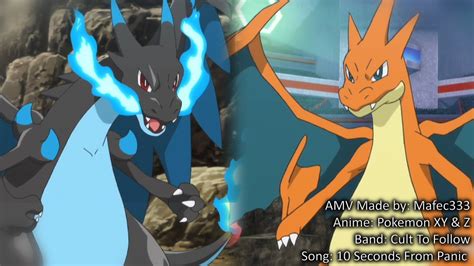Pokemon Mega Charizard X Anime 1280x720 Wallpaper