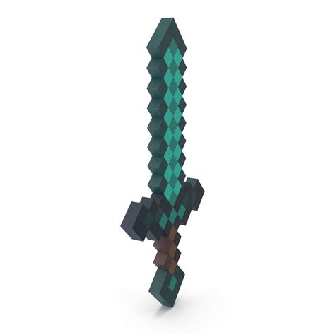 Espada De Minecraft Modelo 3d 14 Obj Fbx 3ds Max Free3d