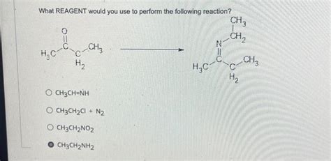 Solved What REAGENT would you use to perform the following | Chegg.com