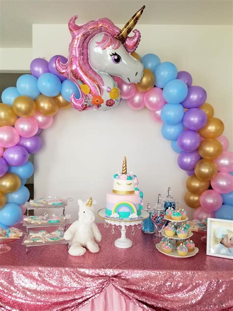 Pin By Windy H On Kamaray Unicorn Birthday Decorations Unicorn