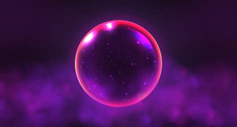 Crystal Magic Ball Mystic Prophecy Orb Royalty Free Vector
