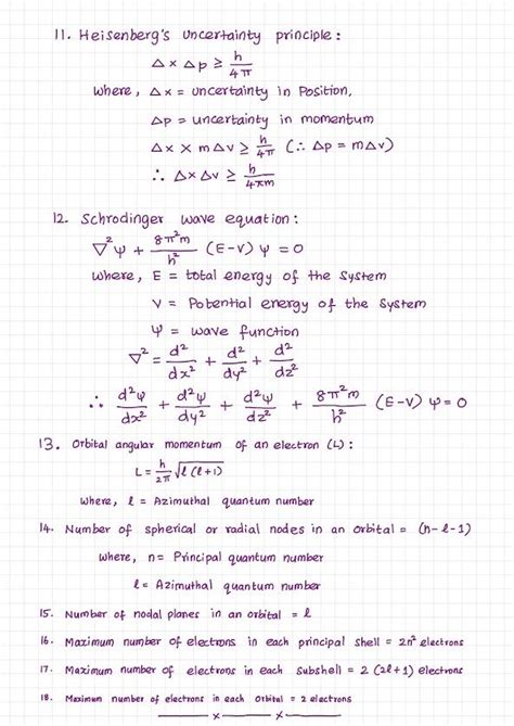 Chemistry Formulae Artofit