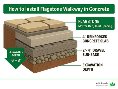 How To Lay A Flagstone Walkway Step By Step Guide For A Stunning