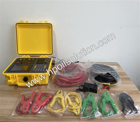 Substation Testing Equipmentttr Metertransformer Turns Ratio Tester