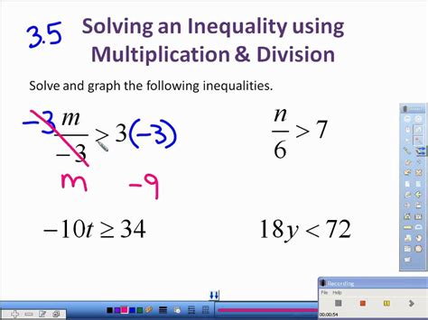 3 5 solving inequalities with multiplication and division avi youtube