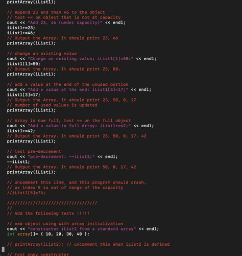Supplied Array Template Class Arrayh Initial