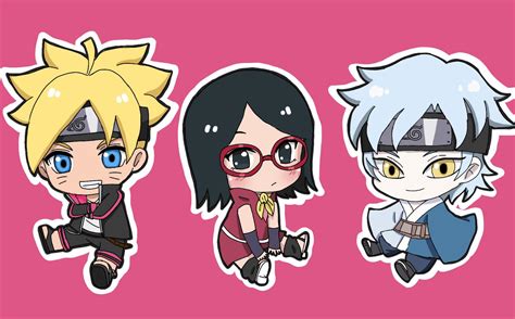 Chibi Team 7 Fanart Rboruto