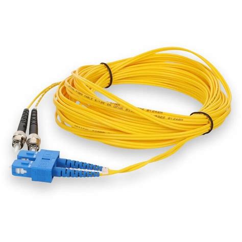 Addon 5m Single Mode Fiber Smf Duplex Stsc Os1 Yellow Patch Cable