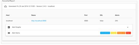Github Jiab77zap Friendly Report A Friendly Zap Report Converter From Xml To Html And