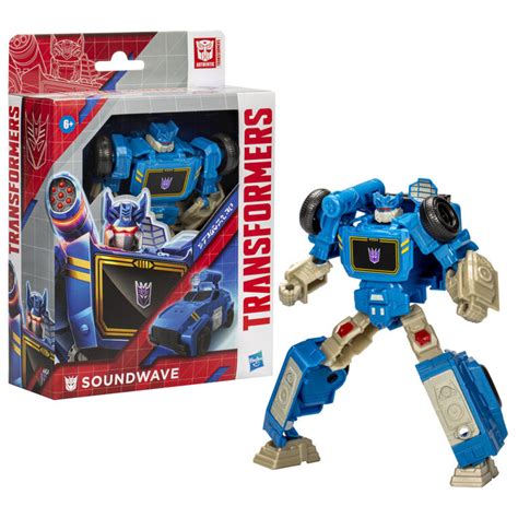 Transformers Generations Toys Authentics Alpha Soundwave Action Figure