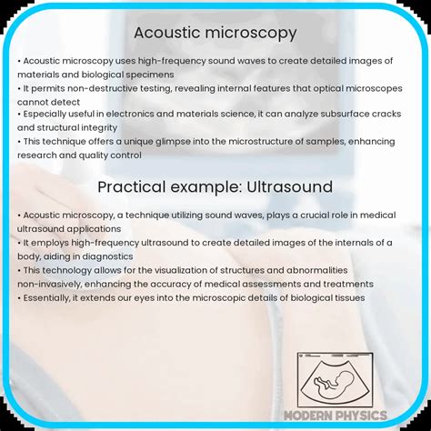 Acoustic Microscopy Precision Imaging Materials Analysis And Research