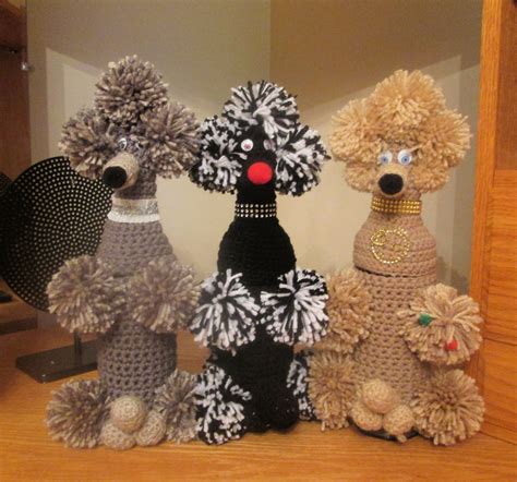 POODLE WINE COZY Dick Wine Cozy Poodle With Penispenis Wine Etsy