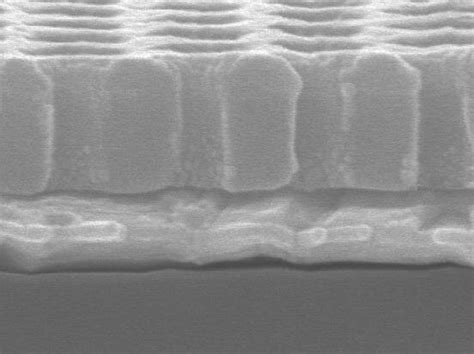 Cross Sectional Sem Micrograph Of The Phc Waveguide Download