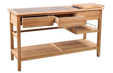 Beckett Teak Buffet Table Casual Furniture World