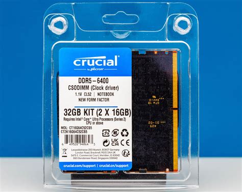 Crucial Ddr5 6400 Csodimm 1 Servethehome