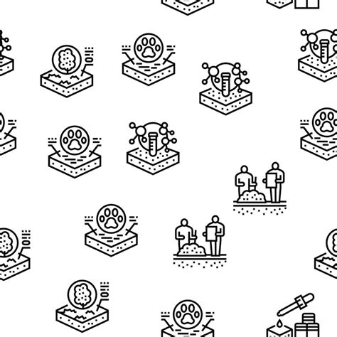 Soil Testing Nature Vector Seamless Pattern 10144649 Vector Art At Vecteezy