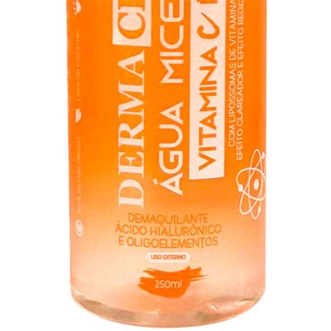Água Micelar Demaquilante Facial Vitamina C Dermachem 250ml Carrefour