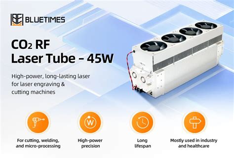 45w Rf Laser High Power Precision Industrial Solution