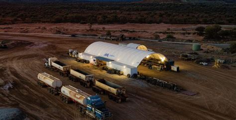Maintenance Facility Installed In Remote Wa To Support Merkanooka