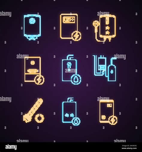 Solar Water Heaters Stock Vector Images Alamy