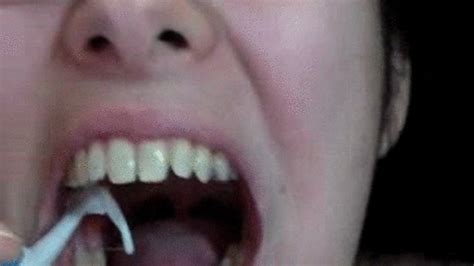 Flossing My Teeth Wmv Ann Sulu Custom Hd Videos Clips4sale