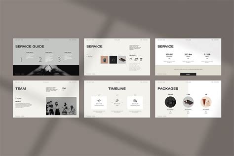 Services And Pricing Guide Template On Behance