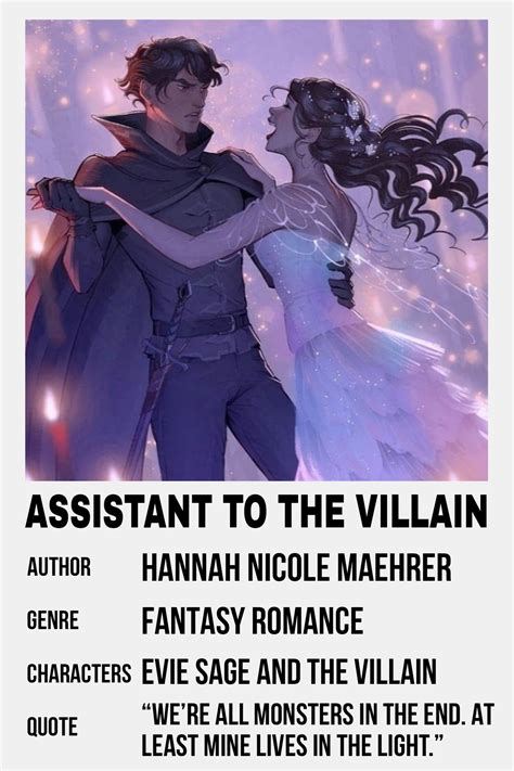 Assistant To The Villain By Hannah Nicole Maehrer Devoradora De