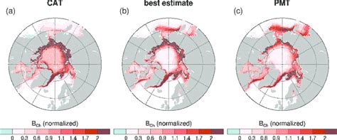 Scaled Diagonal Elements Of The Background Error Covariance Matrices Download Scientific