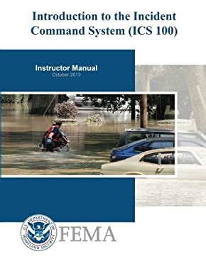 Introduction To Incident Command System ICS Instructor Guide Used Book By Federal
