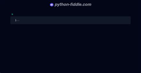 Python Fiddle Online Python Ide Compiler And Interpreter