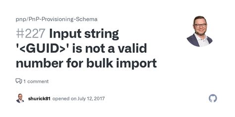 Input String Is Not A Valid Number For Bulk Import · Issue 227