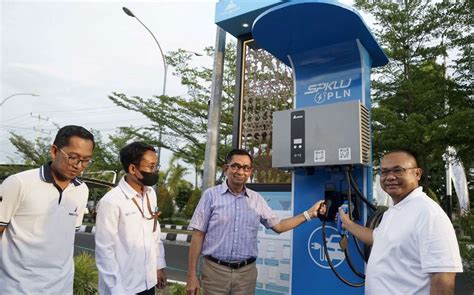 Gandeng Lem Pln Tambah Satu Lagi Spklu Di Ntb