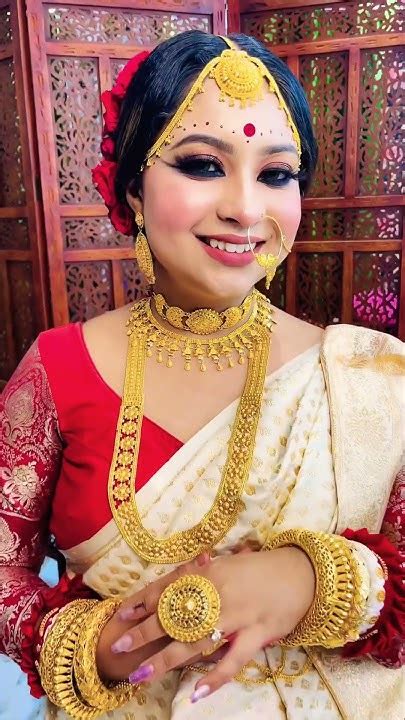 Bridal Demonstration 🌿🌿🌿 Youtube Youtubeshorts Shortsvideo Youtuber