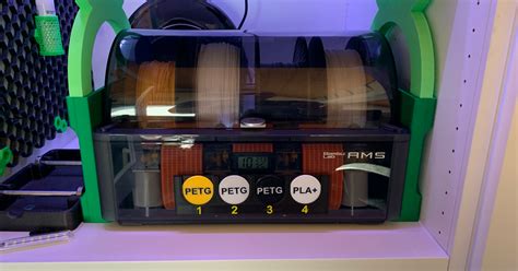 Screwable Tighter Bambu Lab Ams Stackable Stand Shorter Version Remix