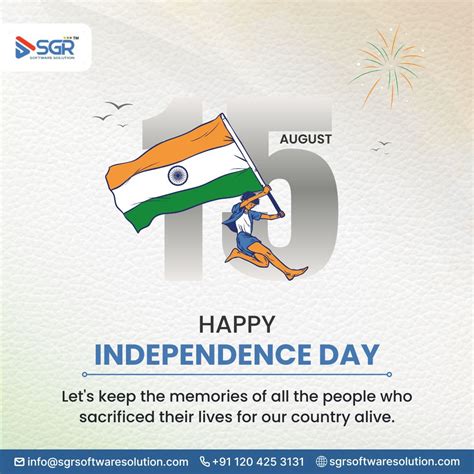 Sgr Software Solution Pvt Ltd On Linkedin Independenceday Freedom Unity