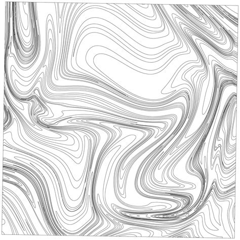 Premium Vector Wavy Black Lines Background Pattern