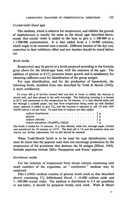 Laboratory Diagnosis Of Streptococcal Infections Pmc